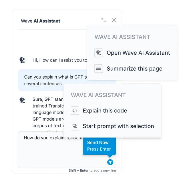 AI Assistant: Your Smart Browsing Companion | Wave Browser